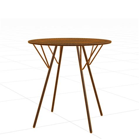Round Pipe Table 01 Superhive Formerly Blender Market