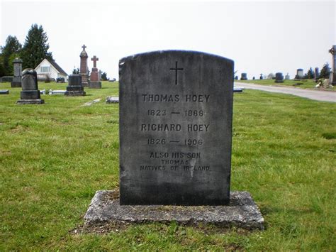 Thomas Hoey 1823 1888 Find A Grave Memorial