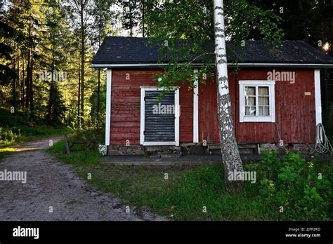 Traditional Finnish Log House