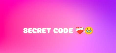Secret Code Secret Code