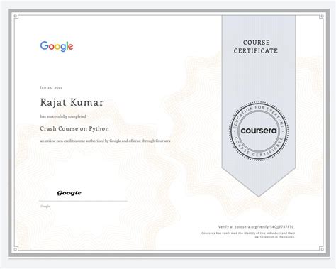 Rajat Kumar Hehim On Linkedin Successfully Completed Crash Course