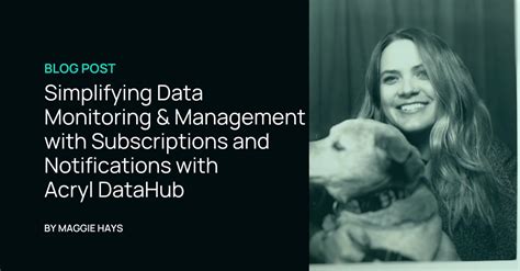 Simplifying Data Monitoring And Management With Subscriptions And