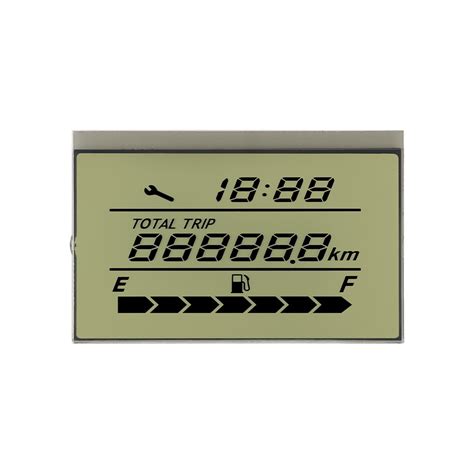 Segmented Lcd Displays Anti Glare Segment Code Screen
