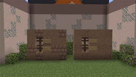 noticed that brown mushroom blocks go really well with the new mud
