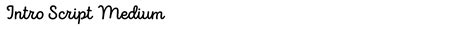 Intro Script Font Webfont And Desktop Myfonts Intro Script Font Webfont And Desktop Myfonts