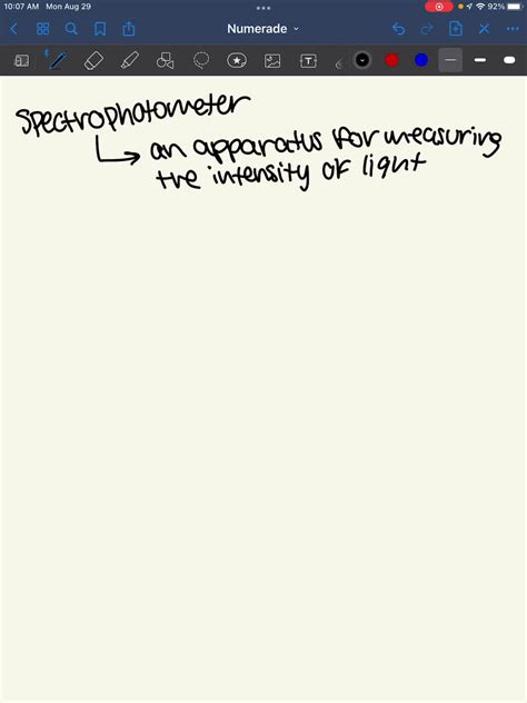 Solved What Are The Sources Of Error In Using Spectrophotometer Enumerate The Major