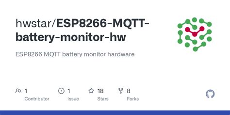 Github Hwstaresp8266 Mqtt Battery Monitor Hw Esp8266 Mqtt Battery