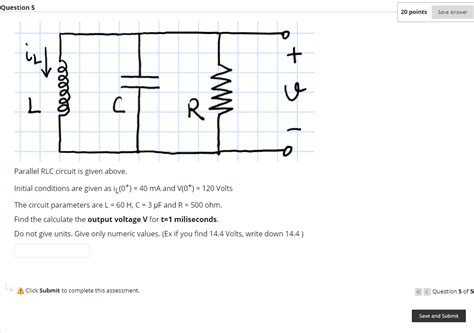 solved question 5 20 points save answer inl w 0000002 3 С