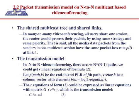 Ppt Multicast Congestion Control On Many To Many Videoconferencing Powerpoint Presentation