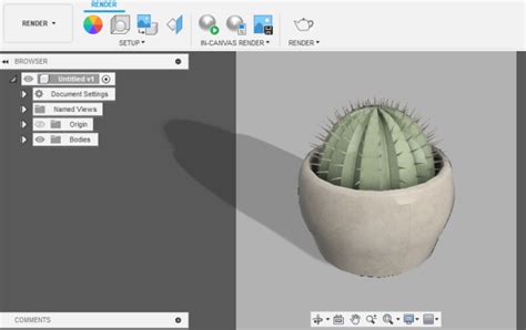 Import And Render Meshes In Fusion 360 A Clockwork Berry