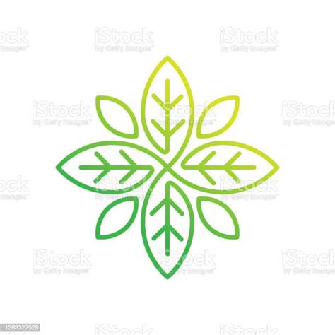 잎 로고 디자인 벡터 일러스트 자연 농업 및 농장 사업을위한 창조적 인 디자인 개념의 추상 잎 로고 벡터 트리 리프 로고 아이콘 기호 및 기호 벡터 디자인 일러스트레이션 0