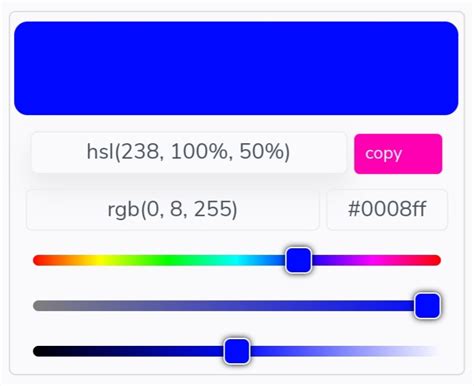 HTML Color Picker Codes Image Name Hex Rgb Babes