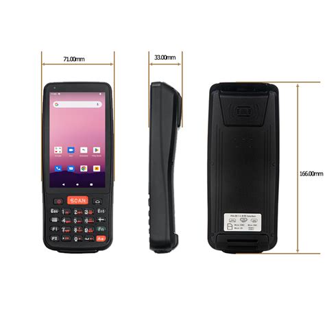 Qunsuo Hot Selling Rugged Pda Android 9 0 Quad Core Ip65 Industrial Pda 2d Barcode Scanner For