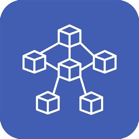 Premium Vector Blockchain Vector Icon Can Be Used For Technology Iconset