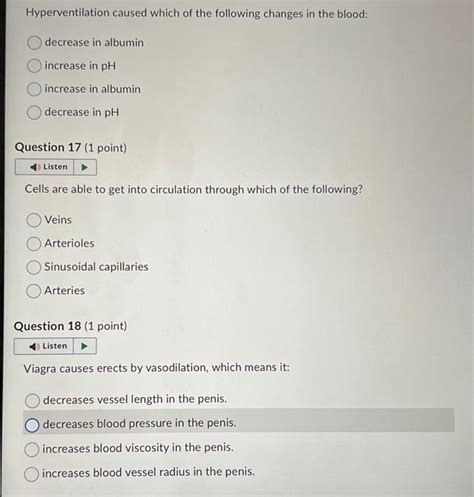 Solved Hyperventilation caused which of the following | Chegg.com