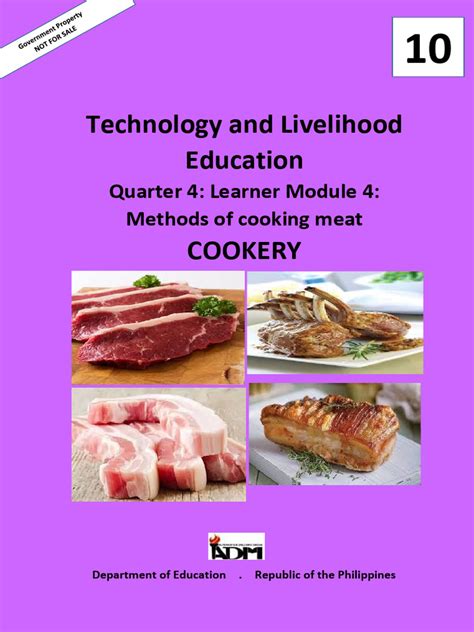 Tle 10 Cookery Q4 Module 4 Pdf Grilling Cooking