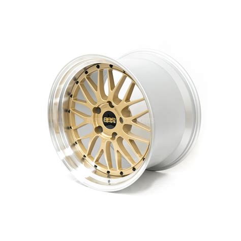 Bbs Lm 19x95 22 19x11 37 5x120 Gold W Diamond Cut Rim F80