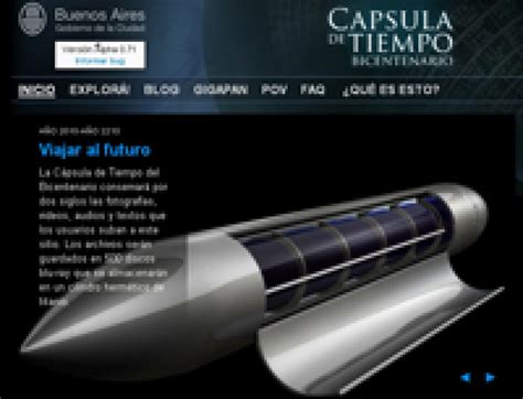 La Cápsula Del Tiempo Argentina Para El 2º Bicentenario