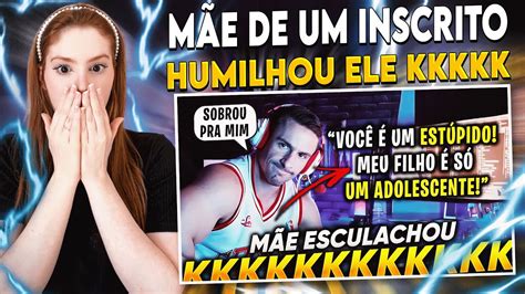 React A MÃe Do Inscrito Estompou O Super XandÃo Ao Vivo Kkkkkk Cortes Da Carolbalds Youtube