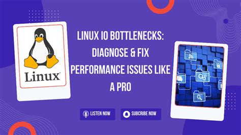 🔍 linux io bottlenecks diagnose and fix performance issues like a pro tech daily