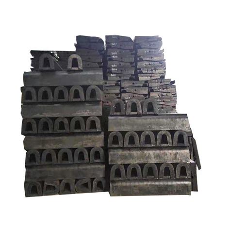 Railway Crossing Rubber Mat Replaceable Maintenance Free Plate