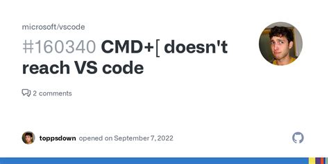 CMD Doesn T Reach VS Code Issue 160340 Microsoft Vscode GitHub