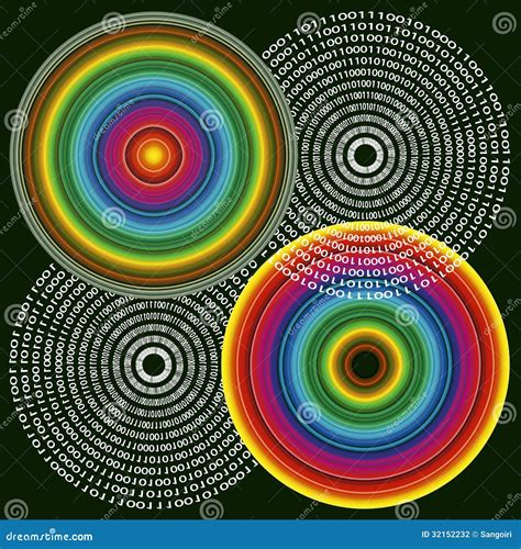 The Concept Of Digital Imaging Stock Vector Illustration Of Computer