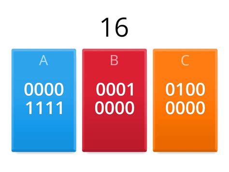 Decimal To Binary Quiz