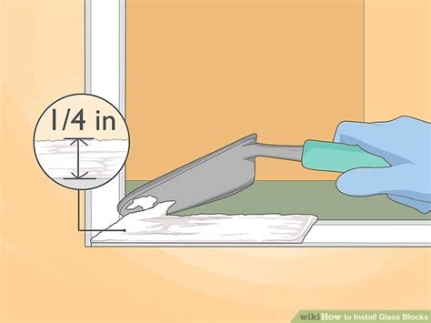 Ways To Install Glass Blocks WikiHow