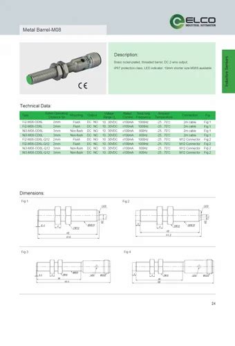 Fi2 M08 Op6l Inductive Sensor At Rs 1500piece Inductive Proximity