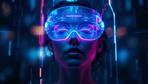 Free Neon Neural Vision Image Download At Stockcake