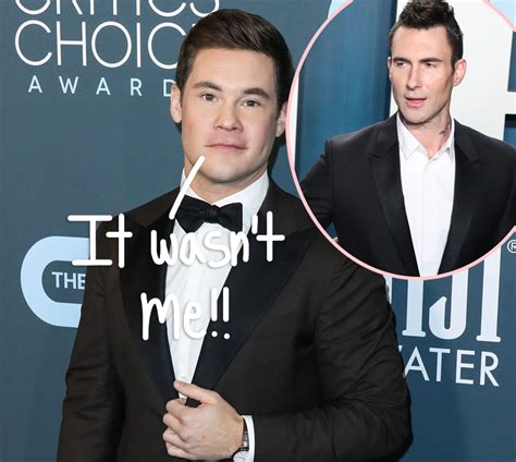 Pitch Perfects Adam Devine Wants To Make It Clear That Hes ‘not Adam Levine Amid Singers