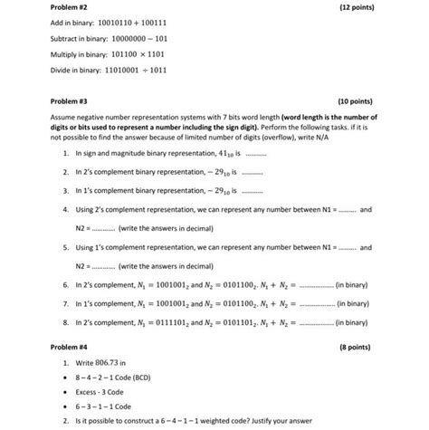 Solved Convert The Following Numbers From The Given Number Chegg