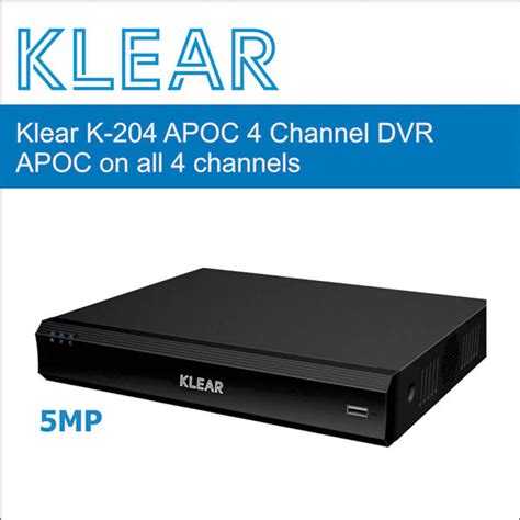 Klear K 204 Apoc Dvr
