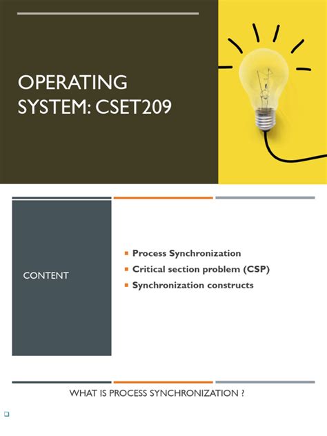 10 Process Synchronization Pdf Concurrency Computer Science