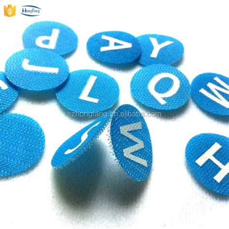 Custom Alphabet Hook And Loop Letters Buy Hook And Loop Lettershook