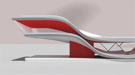 architecture fluid buildings 3d model cgtrader