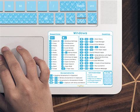 Keyboard Shortcuts Printable Stickers Window Shortcuts Decal Clipart