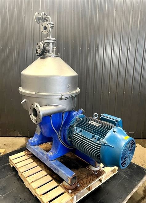 Alfa Laval Cx 610s 34ch Nozzle Centrifuge 316ss