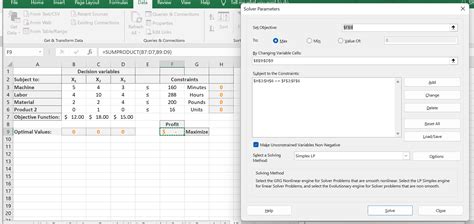given this linear programming model solve the model and the quizlet