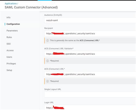 Single Sign On 401 Unauthorized On Wazuh Dashboard Via Saml Sso