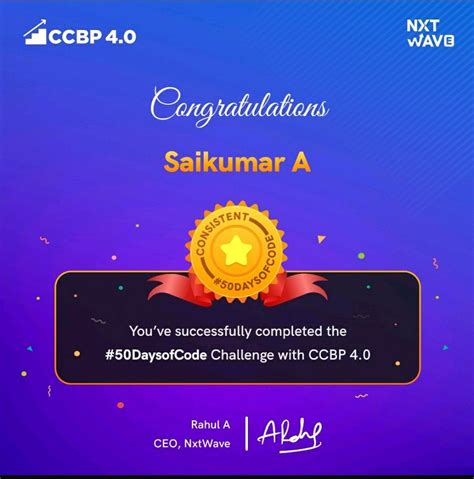 sai anmandlakadi on linkedin nxtwave nxtwavewrap ccbp ccbp