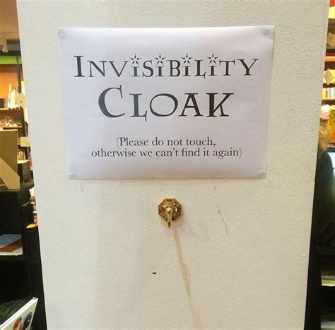 I Love This Novelty Sign Invisibility Cloak Novelty