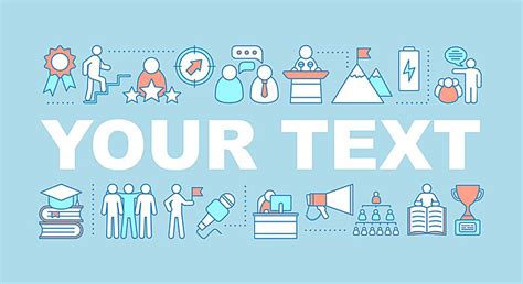 Leadership Word Concepts Banner Linear Industrial Leader Vector Linear