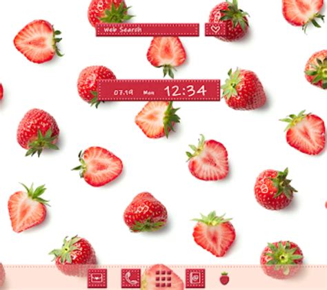 Strawberry Dots Theme For Android Download