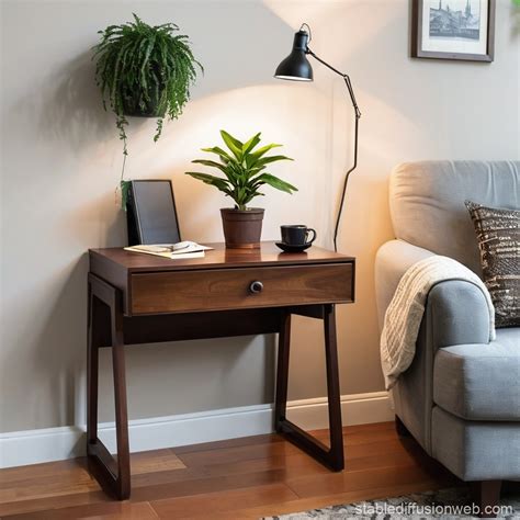 Compact Modern Study Room Stable Diffusion Online