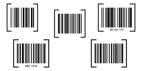 Premium Vector Fake Barcode For Design Collection Barcode Labels Code Stripes Sticker Isolated