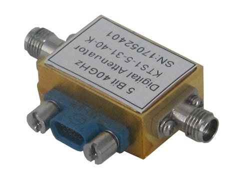 China 01 40ghz Digital Attenuator Programmed Attenuator Manufacturers And Suppliers Leader