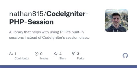 Github Nathan815codeigniter Php Session A Library That Helps With