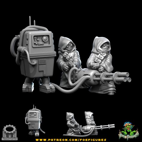 3d Printable Java Heavy Team By Foe Figures